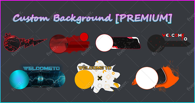 Create a custom logo for welcome and banner discord server by ...