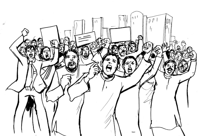 Draw impressive line arts by Colorpalettes | Fiverr