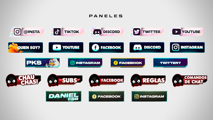 Design custom twitch and trovo stream overlays and panels by Jopmunoz ...