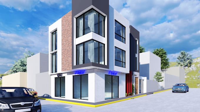 Design of departmental architectural projects by Javierurban | Fiverr