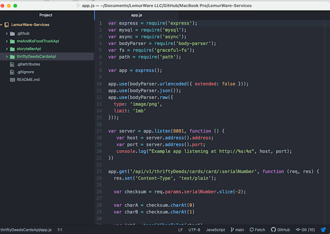 Code your nodejs server by Gantt42 | Fiverr