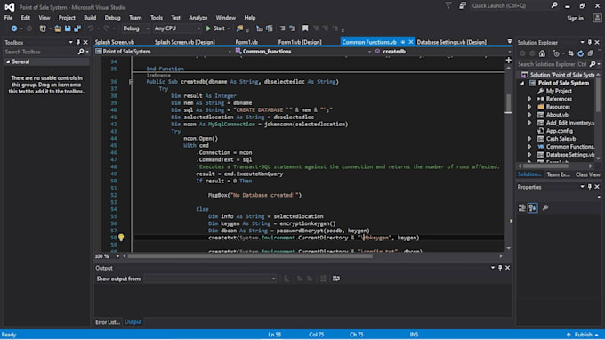 Develop a modern ui desktop application in vb net by Chegecaleb | Fiverr