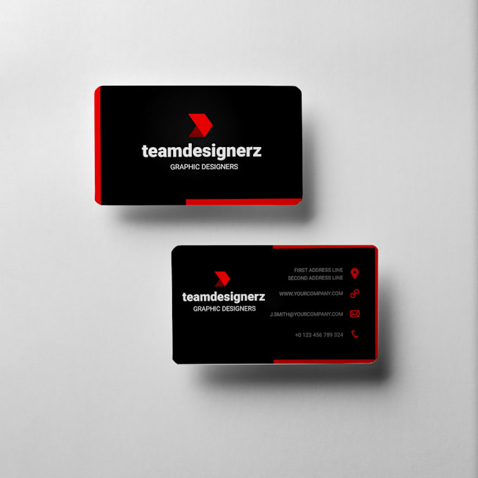 Do professional business card 24 hours by Teamdesignerz | Fiverr