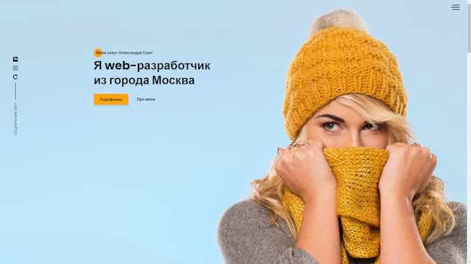 Be your front end web developer with html, css, js, python by ...