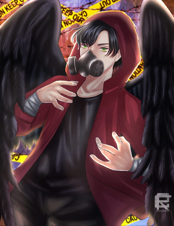 Draw detailed anime illustrations by Yuleaptx | Fiverr