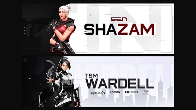 Design a valorant banner for youtube, discord and twitter by Creative ...