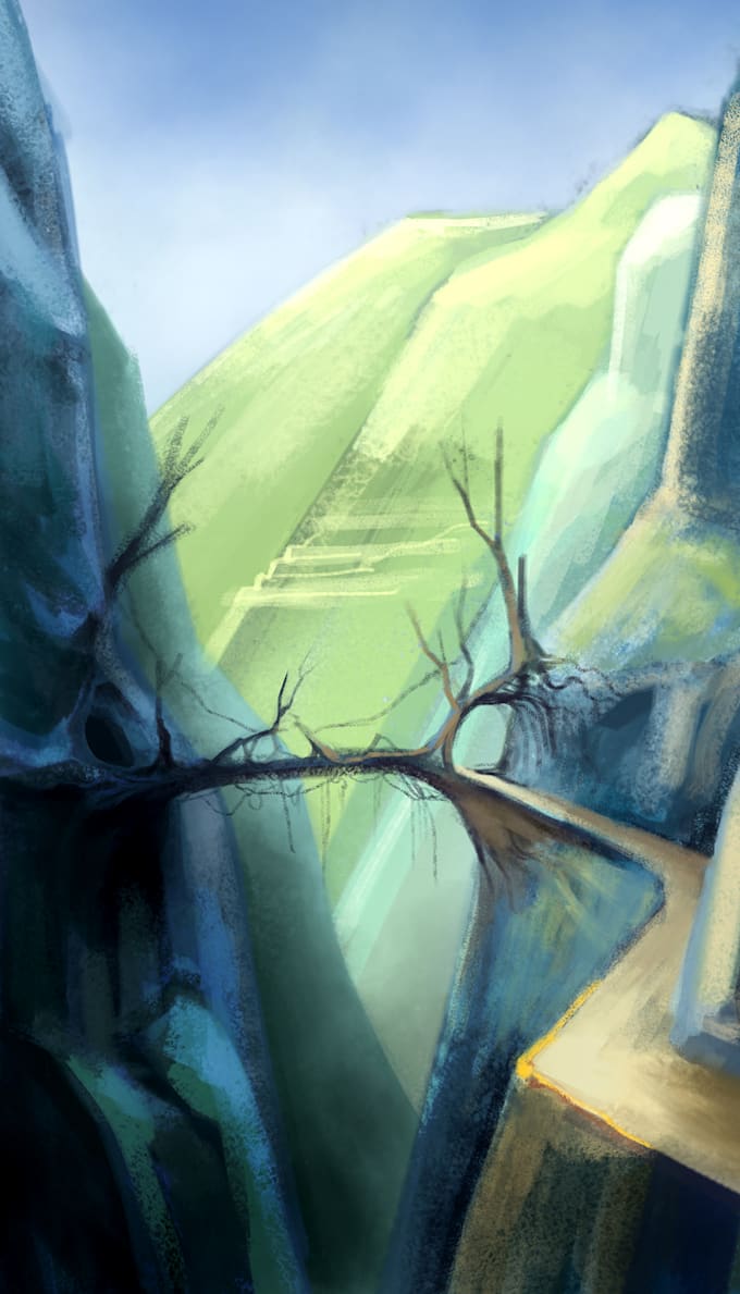 Create character, background design and concept art by Tobartin | Fiverr