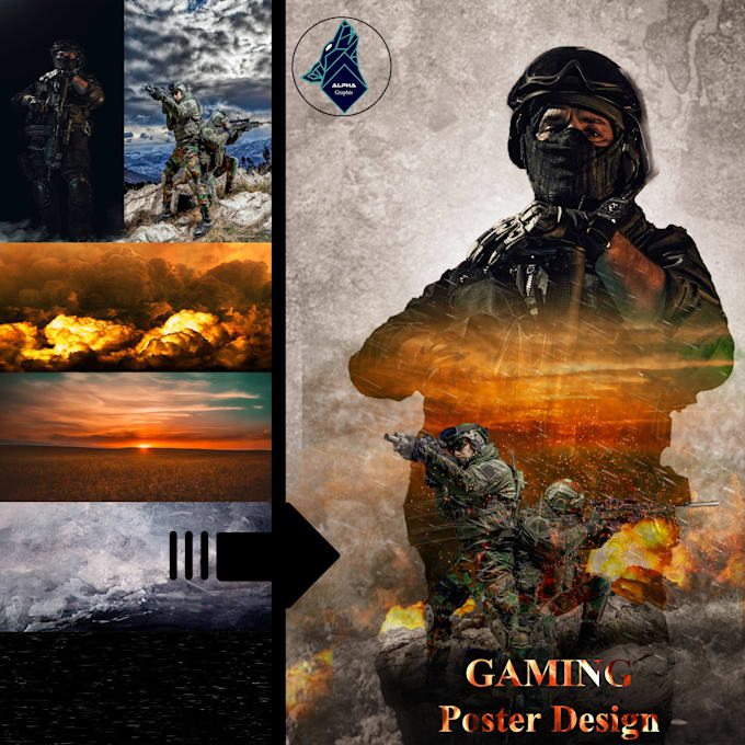 Design film poster, gaming poster, business poster design and flyer ...