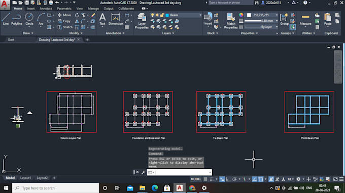 Autocad 2d elevation drawings for your architectural projects by ...