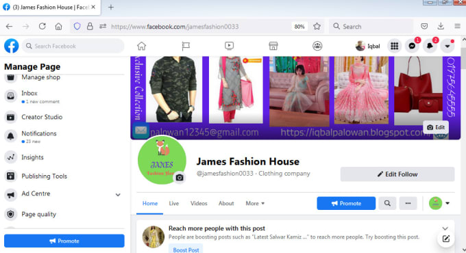Create, optimize and manage facebook business page professionally by ... Create, optimize and manage facebook business page professionally by ...