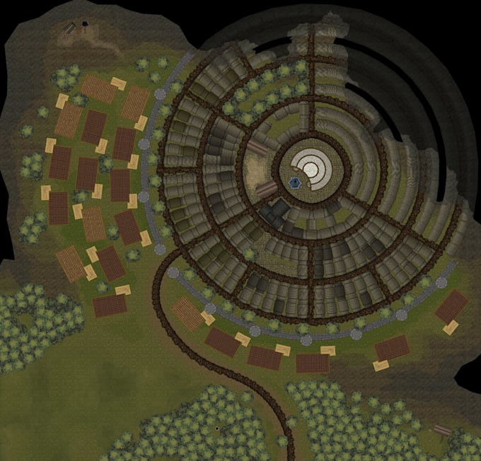 Create city maps for dnd, fate and ttrpgs by Wawor_artist | Fiverr