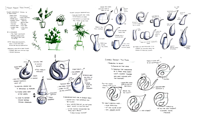 Create ideation sketches for your product ideas by Alesyaskaya | Fiverr