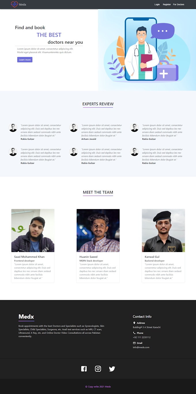 Build web with reactjs, nodejs, and mongodb mern stack developer by Hunain_saeed | Fiverr