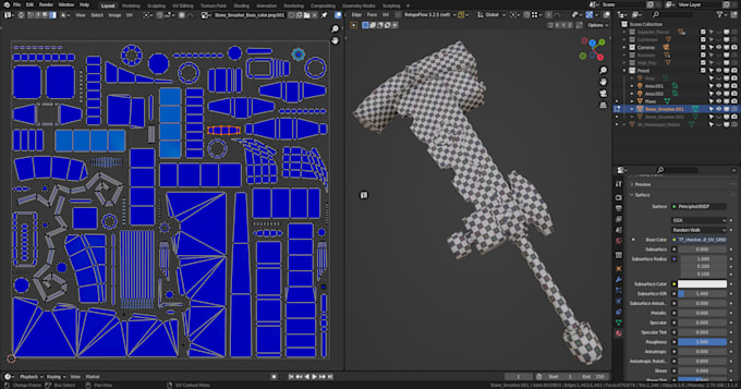Uv unwrap your 3d models by Artiselbp | Fiverr