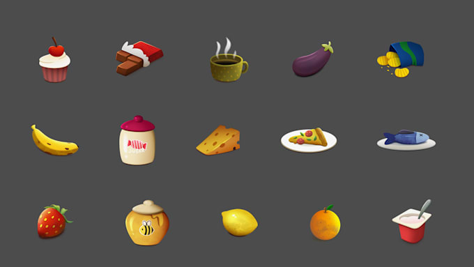 Design unique 2d game icons, items, props and others by Bruna_oliva ...