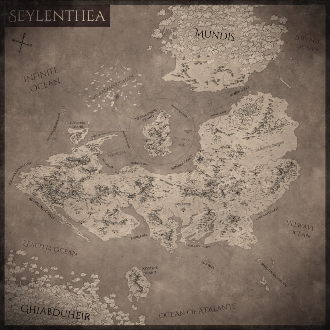 Create a map for your novels or trpg by Mrowukox | Fiverr
