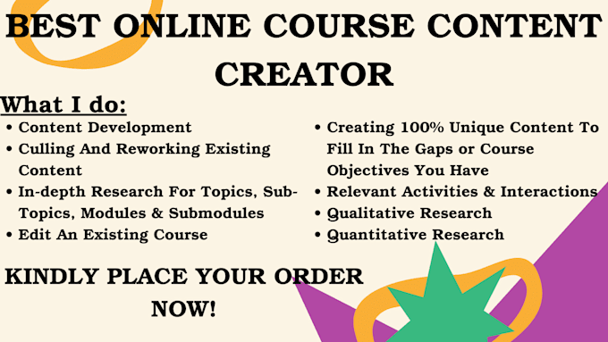 Online course content, course content, course creation, course ... Online course content, course content, course creation, course ...