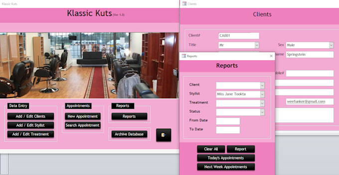 Create ms access database for your business by Mnamjad | Fiverr