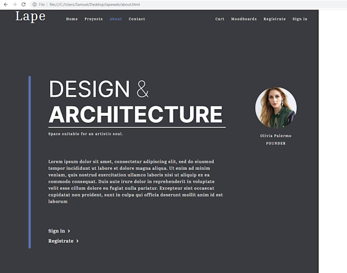 Convert website designs to responsive html css by Samueldubus | Fiverr