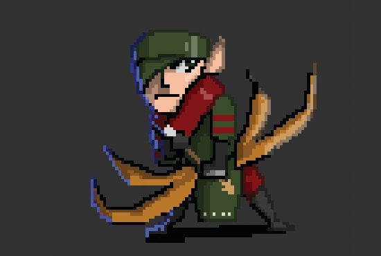 Do pixel chibi characters and icons by Yousef_zidane | Fiverr