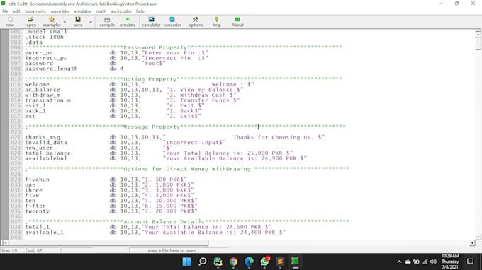 Code assembly language masm, tasm, nasm, assembly coding, assembly ... Code assembly language masm, tasm, nasm, assembly coding, assembly ...