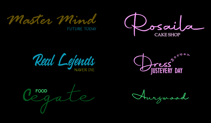 Design professional and elegant hand drawn signature logo by Gamajaye ...