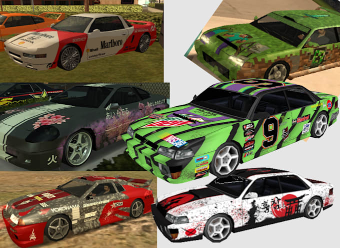 Make paintjob for gta san andreas mta samp gta sa paint job by Second ...