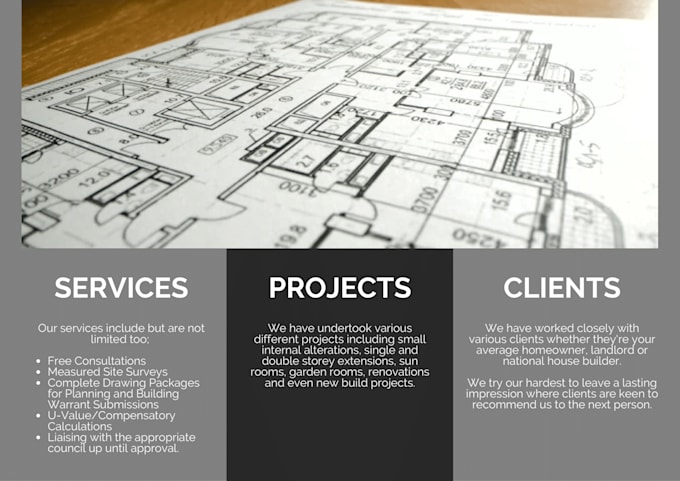 Produce planning permission and building warrant drawings by Joshuagrayy9 | Fiverr
