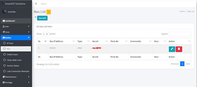 Design install freeradius gui pppoe hotspot unlimited nas by N4yeem ...