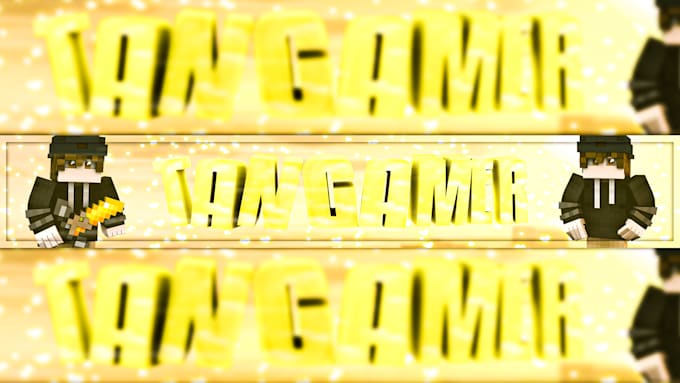 Do a super cool minecraft banner by Tancompany10 | Fiverr