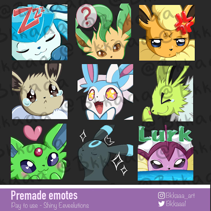 Art & Collectibles Digital Drawing & Illustration Cute Shiny Pokemon ...