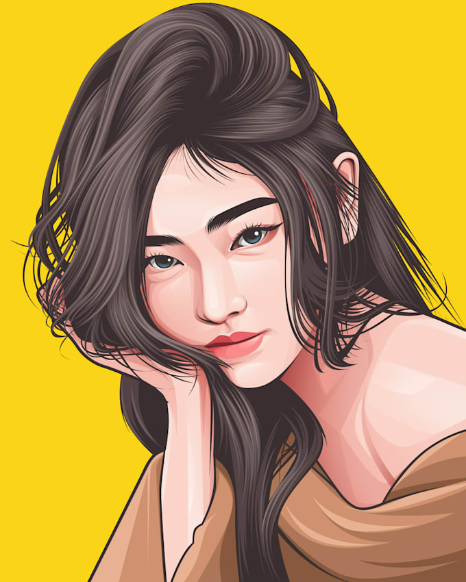 Draw your photo into an amazing illustration by Jipaw125 | Fiverr