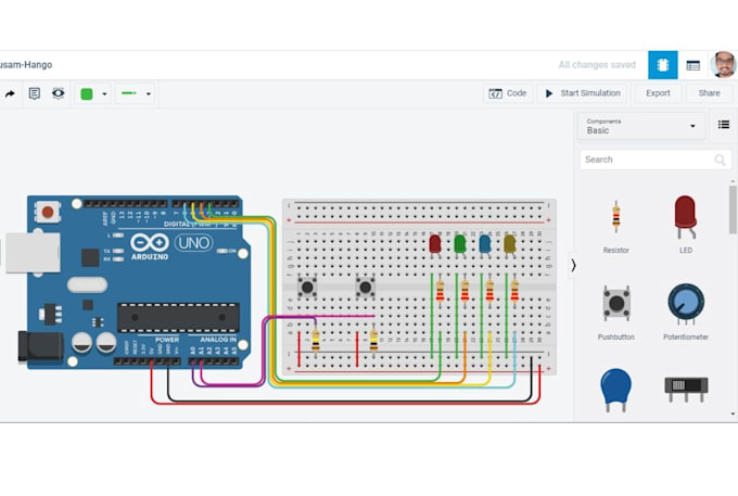 Do Your Arduino Simulation On Tinkercad By Engginzamul Fiverr 