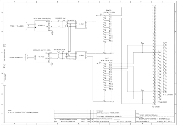 Draw electrical, plc, dcs control panel, sld, and any schematic on ...