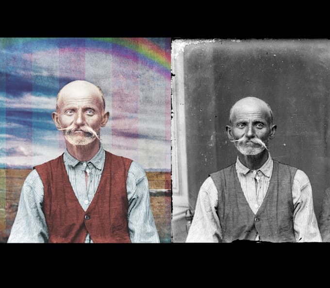 Recolor and reconstruct old photos by A1gram | Fiverr