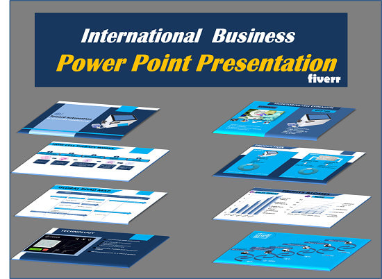 Design international business power point presentation by ...