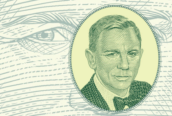 Draw currency portrait illustration by Barrydavian | Fiverr