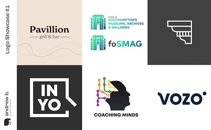 Create your desired logo design and visual identity by Andrew_b01 | Fiverr