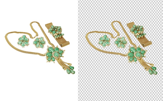 Background removal jewelry image in photoshop by Designschoolbd2 | Fiverr