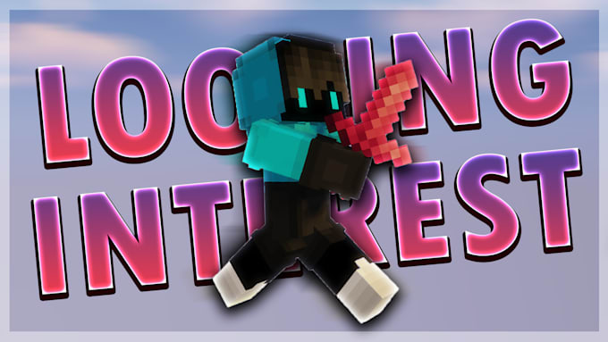 Make a attractive minecraft bedwars thumbnail by Kietsuxd | Fiverr