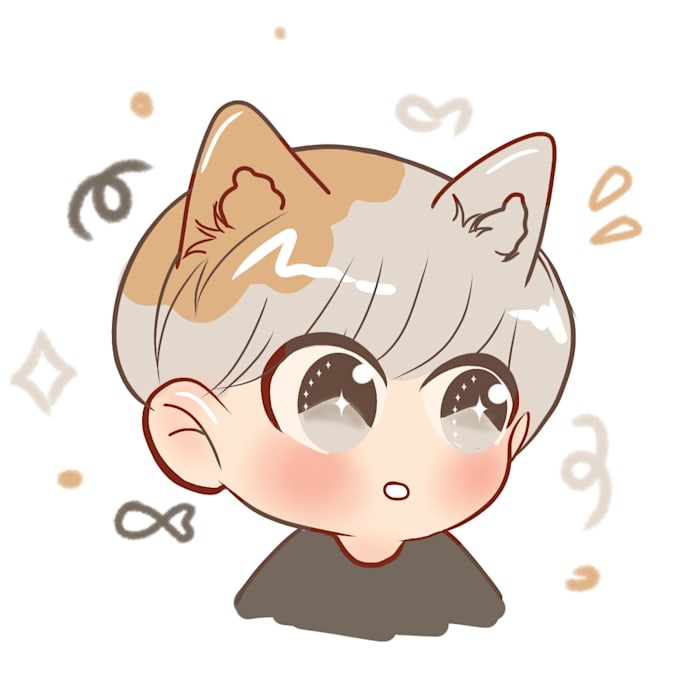 Make an chibi anime profile picture by Akicaa | Fiverr