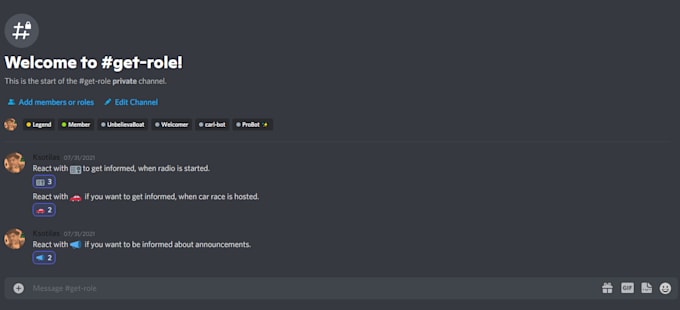 Brand new discord server for free by Mythmaster | Fiverr