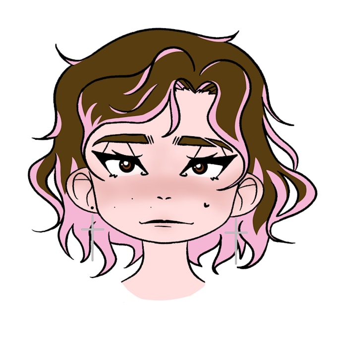 Draw cheap portraits and pfp by Leiche | Fiverr