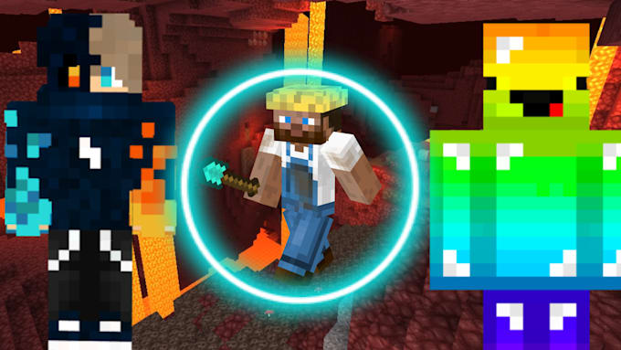 Skin minecraft java pc by Gabriphonegames | Fiverr