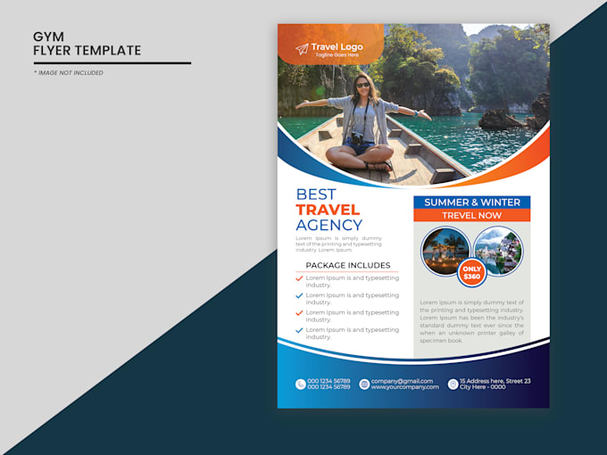 Create a attractive top 10 flyer design, now ever evolving technology ...