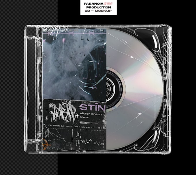Design a modern artist or band album cover design by Paranoiaprod | Fiverr