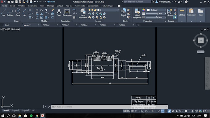 Do 3d modeling and 2b 2d drawings using autocad by Limiteddx | Fiverr
