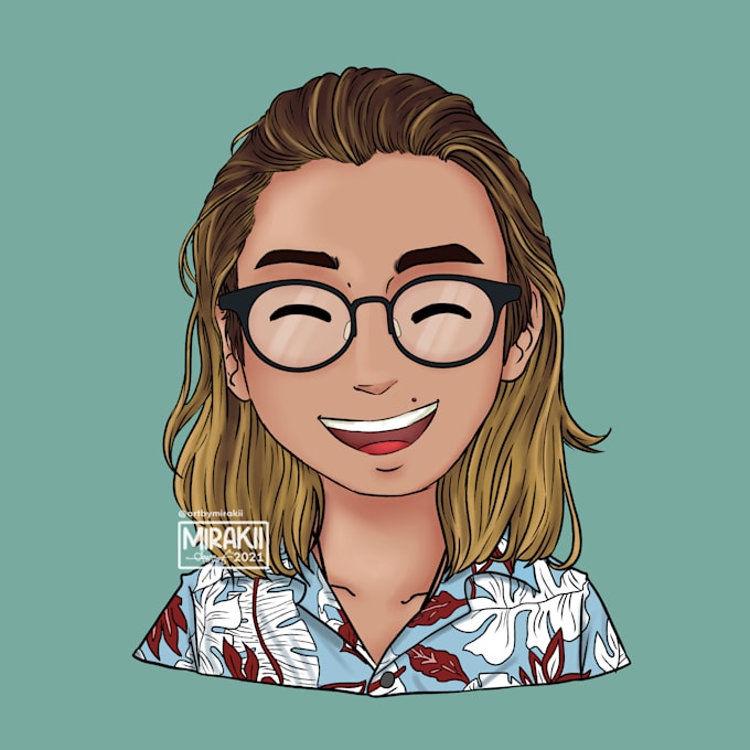 Make you an icon portrait for your pfp by Artbymirakii | Fiverr