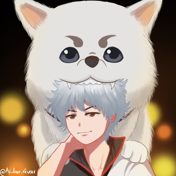 Draw cute chibi profile pictures for you by Aj_douxreveur | Fiverr