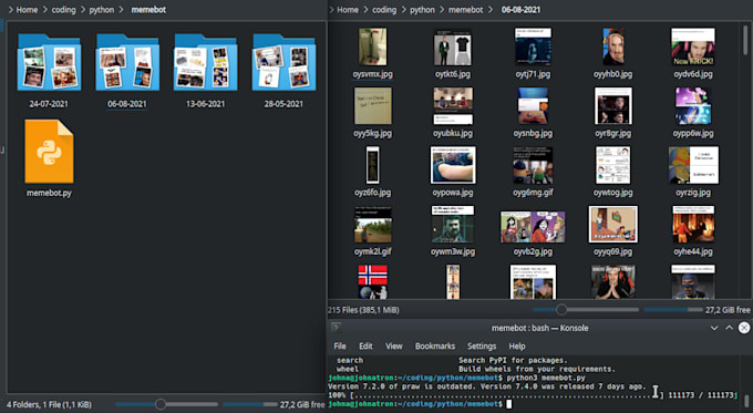 Make a python webscraper for you by Jpprogramming | Fiverr